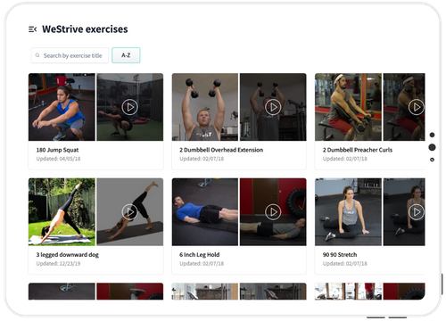 Massive Fitness Photo and Video Database